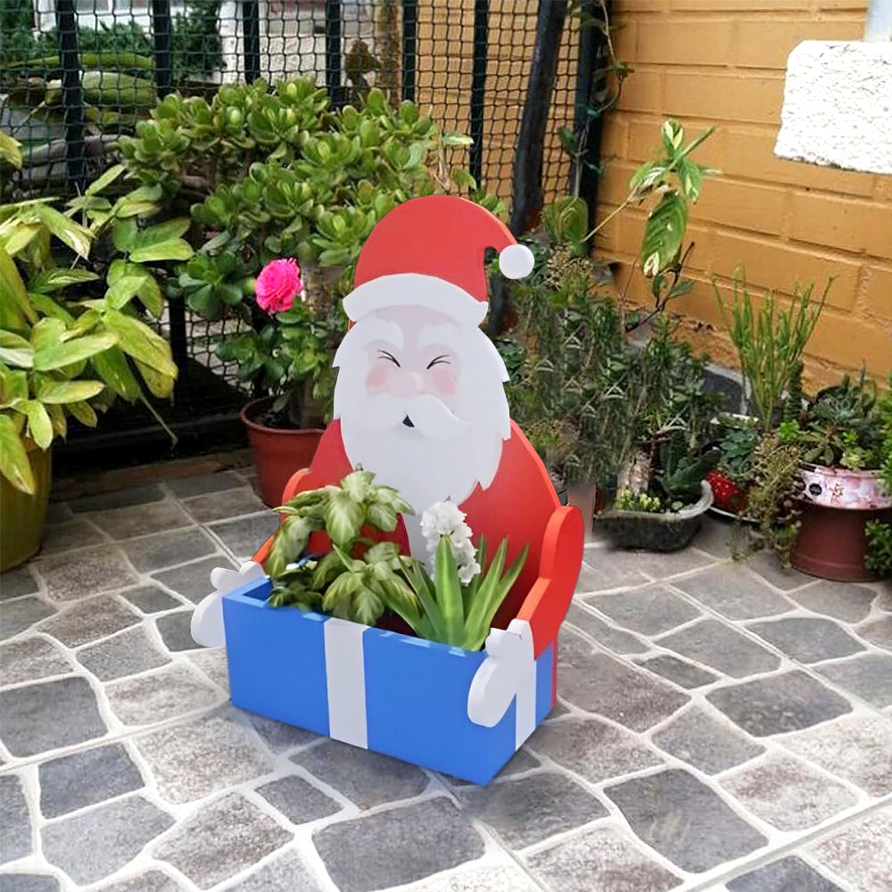 Santa Planter Christmas Planter – Petwithhome.com
