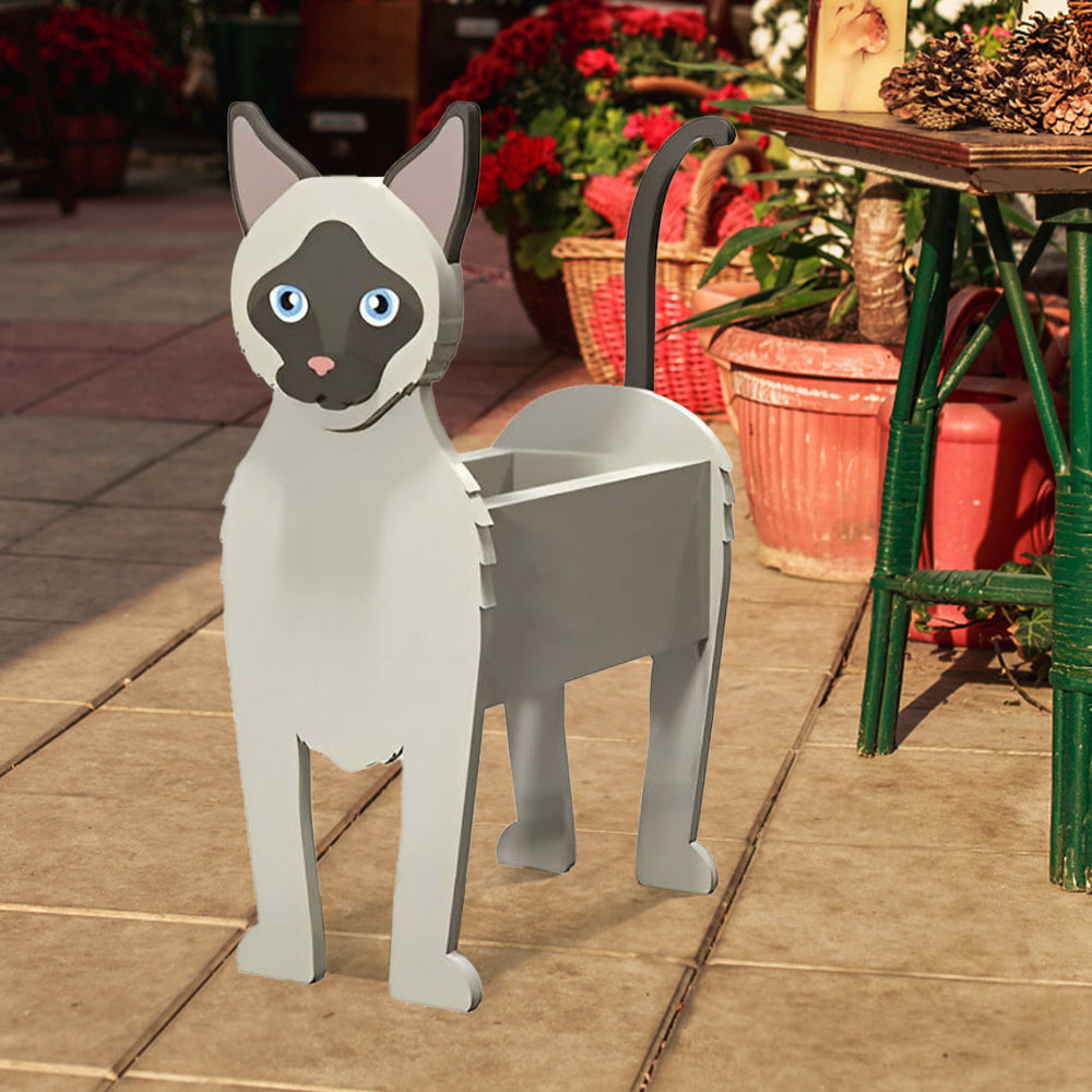 Siamese Cat Planter – Petwithhome.com
